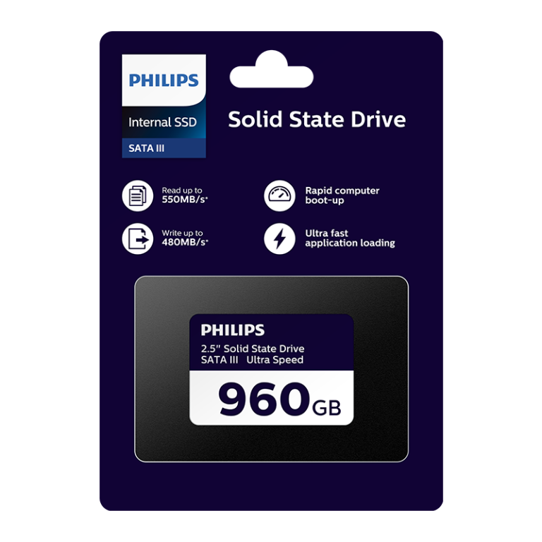 Philips External SSD USB-C – Fast Storage for 4K Video