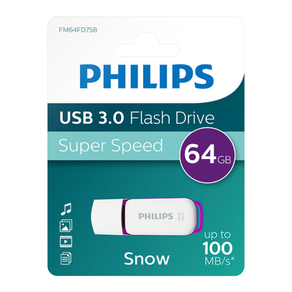 Philips USB 3.0 Snow – Fast and Stylish USB Stick